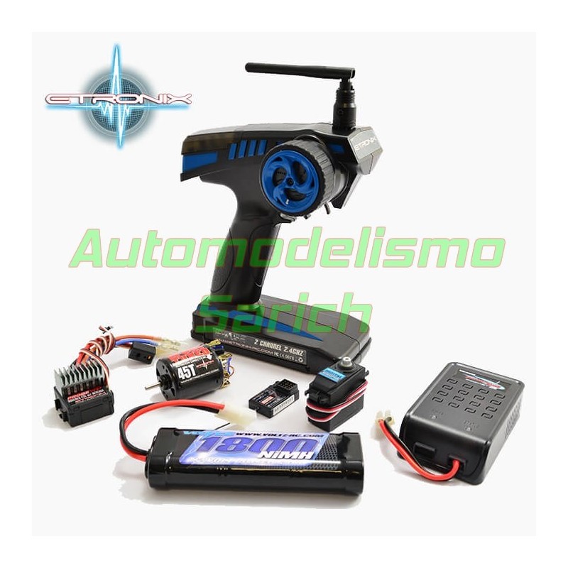 Gmade GS01 KOMODO KIT + ELECTRÓNICA 1/10 4WD